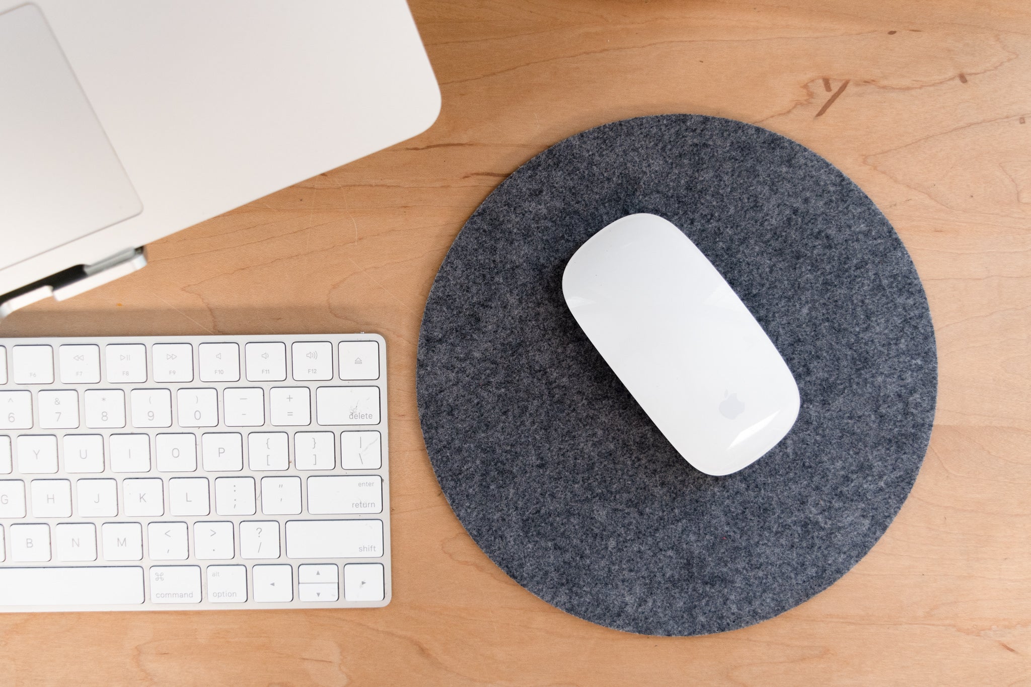 Introducing: Grey Felt Mouse Pad With Non-Slip Backing – Northwind Supply