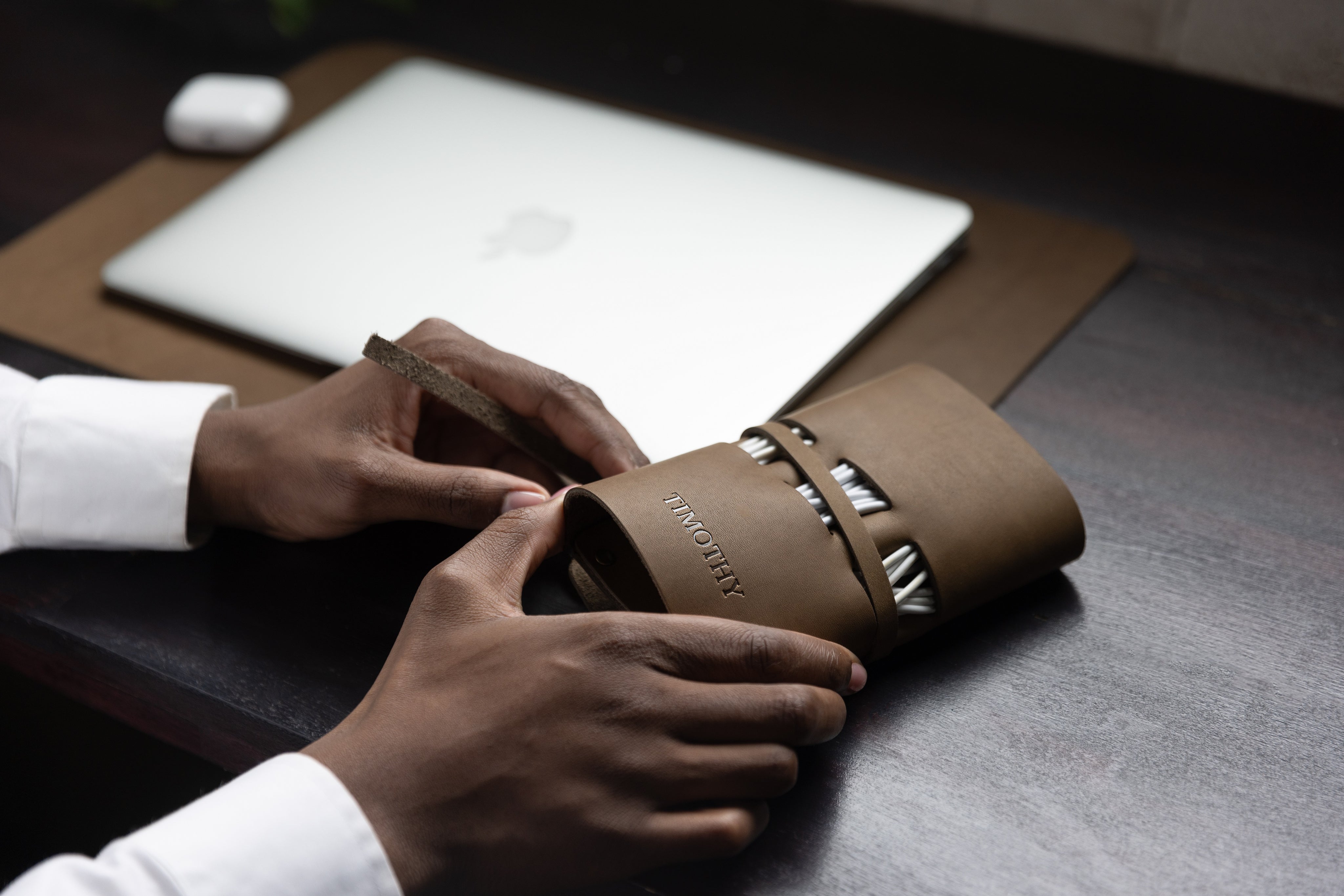 Personalized Tech Accessory Roll l Monogrammed Tech Roll – Northwind Supply