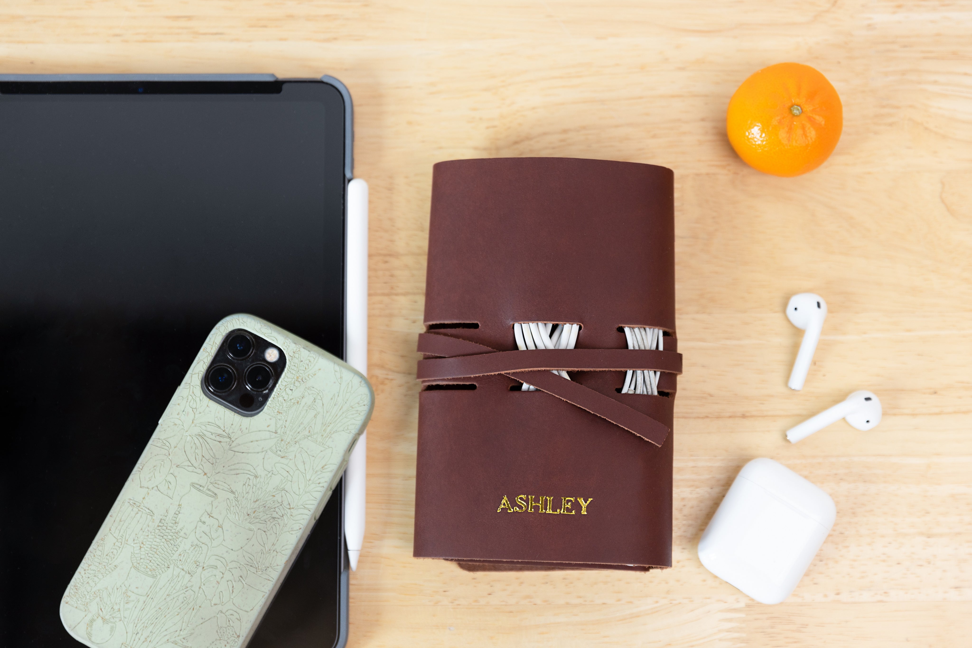 Personalized Tech Accessory Roll l Monogrammed Tech Roll – Northwind Supply