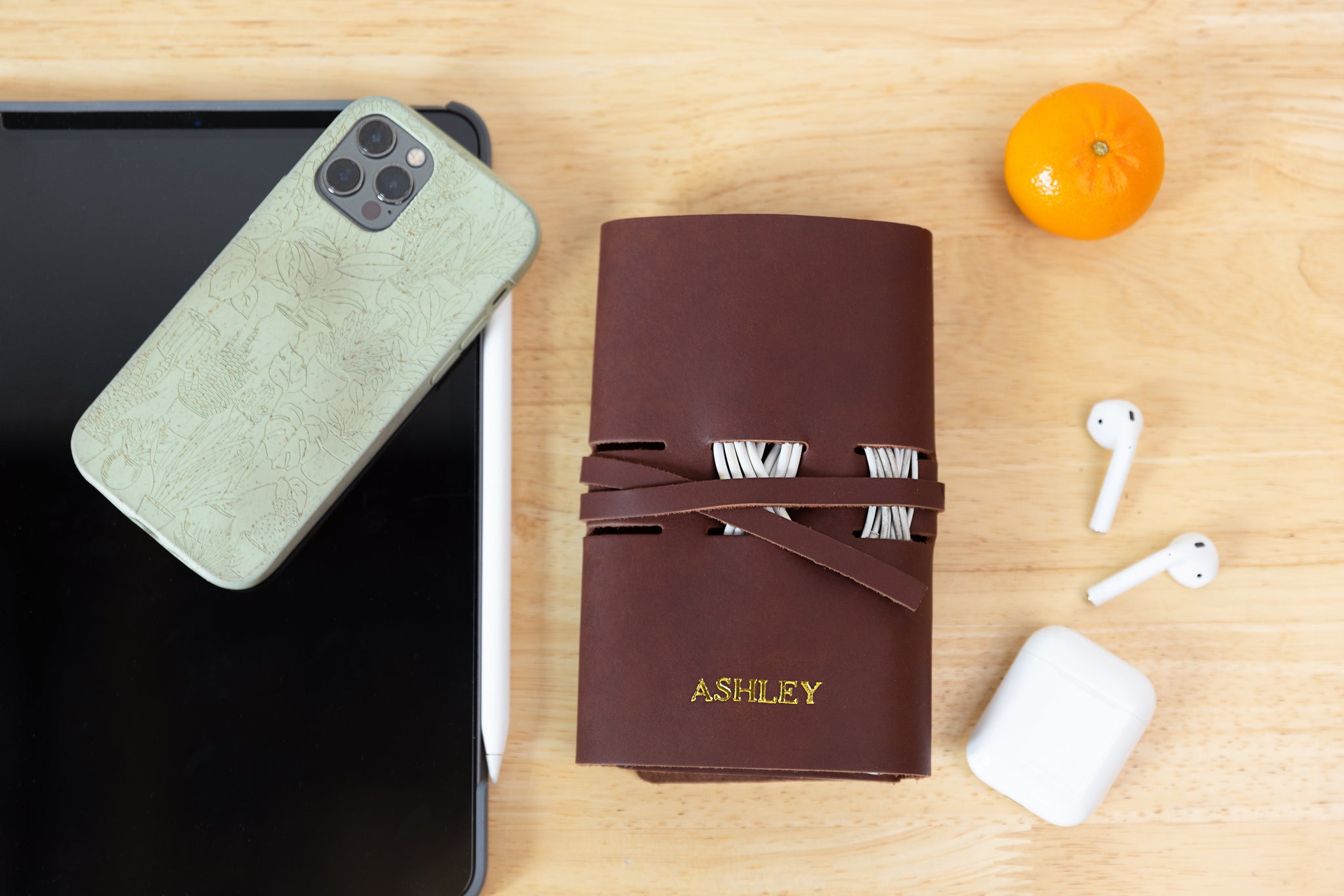 Personalized Tech Accessory Roll l Monogrammed Tech Roll – Northwind Supply