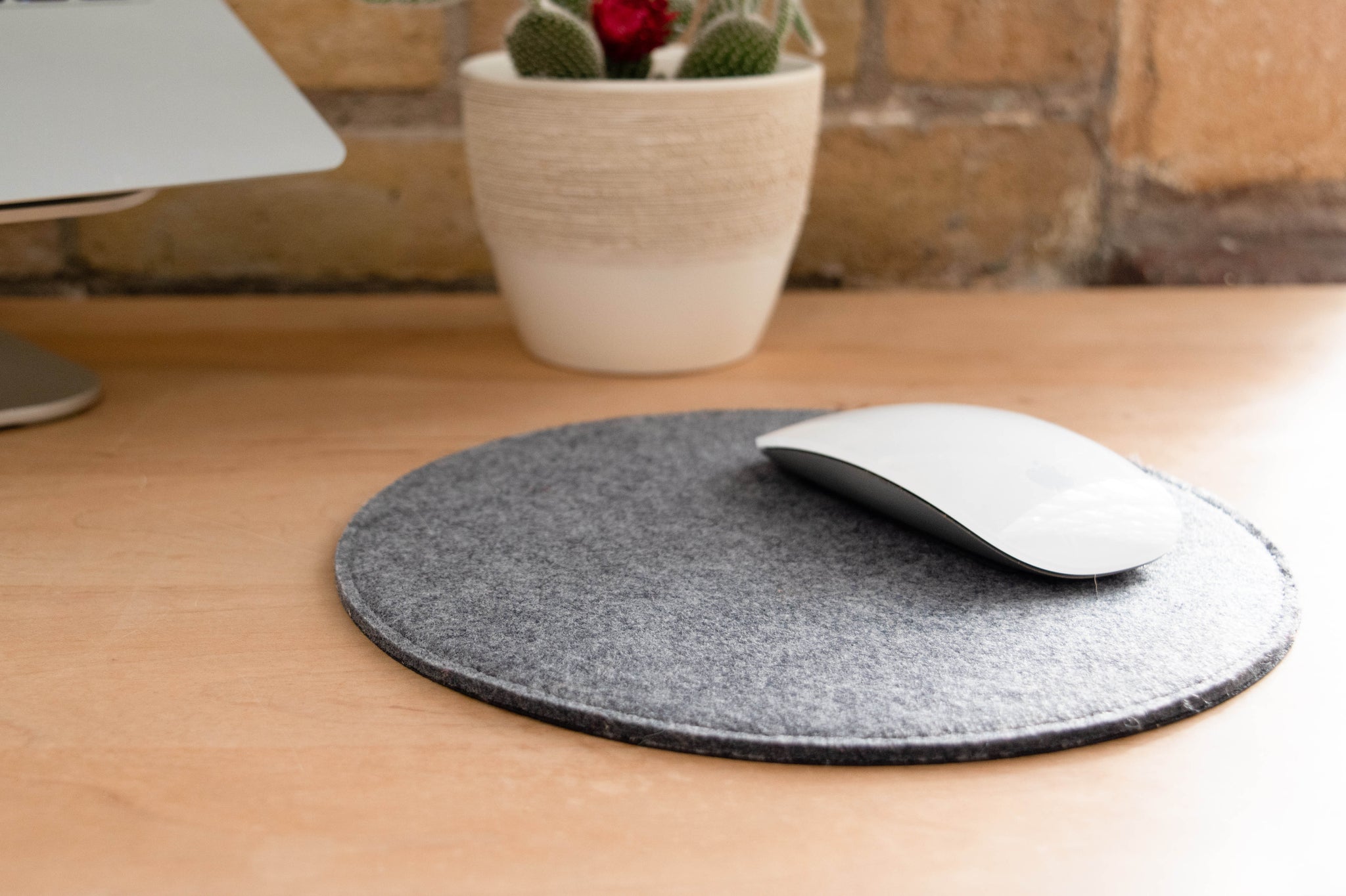 Sustainable Round Felt Mousepad – Northwind Supply