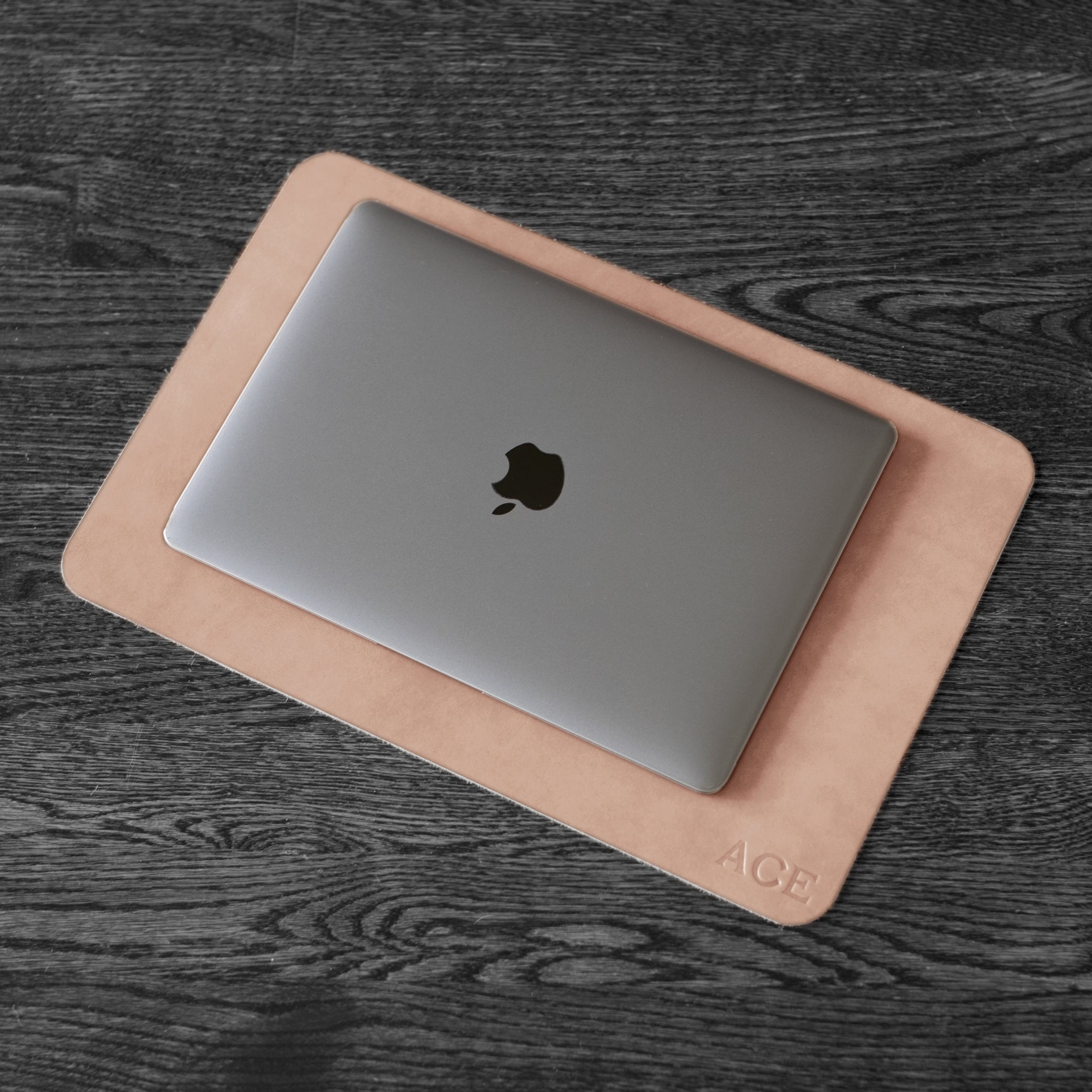 Personalized Leather Desk Pad Blotter USA Made Premium Leather ...