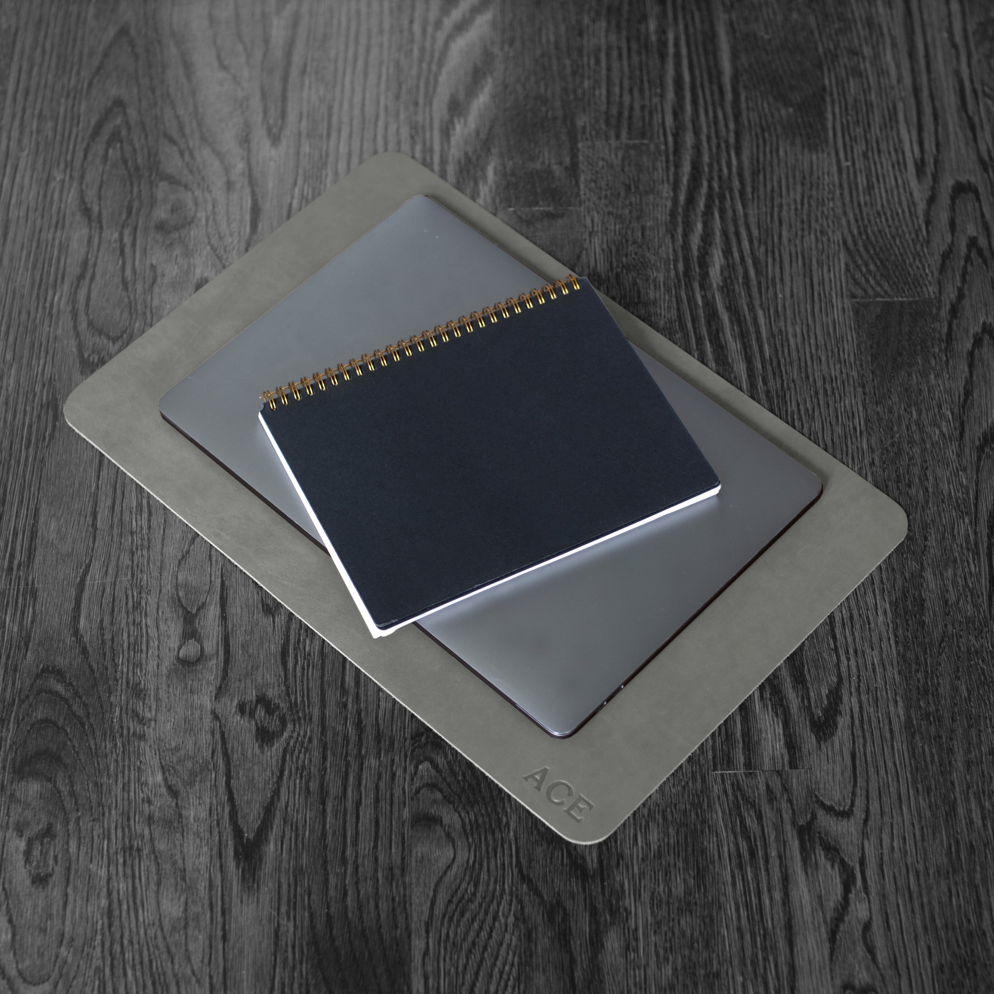 Personalized Leather Desk Pad Blotter USA Made Premium Leather ...