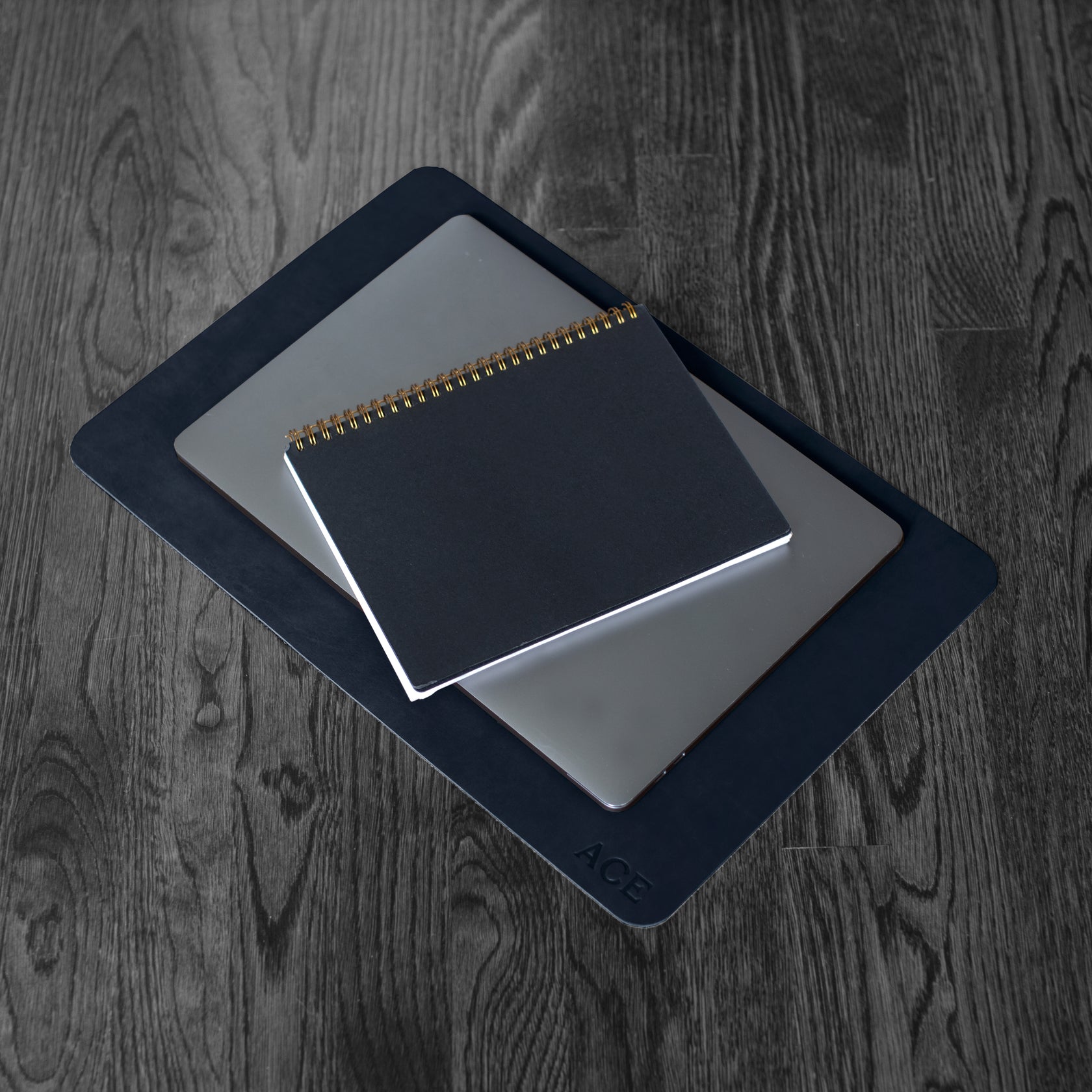 Personalized Leather Desk Pad Blotter USA Made Premium Leather ...