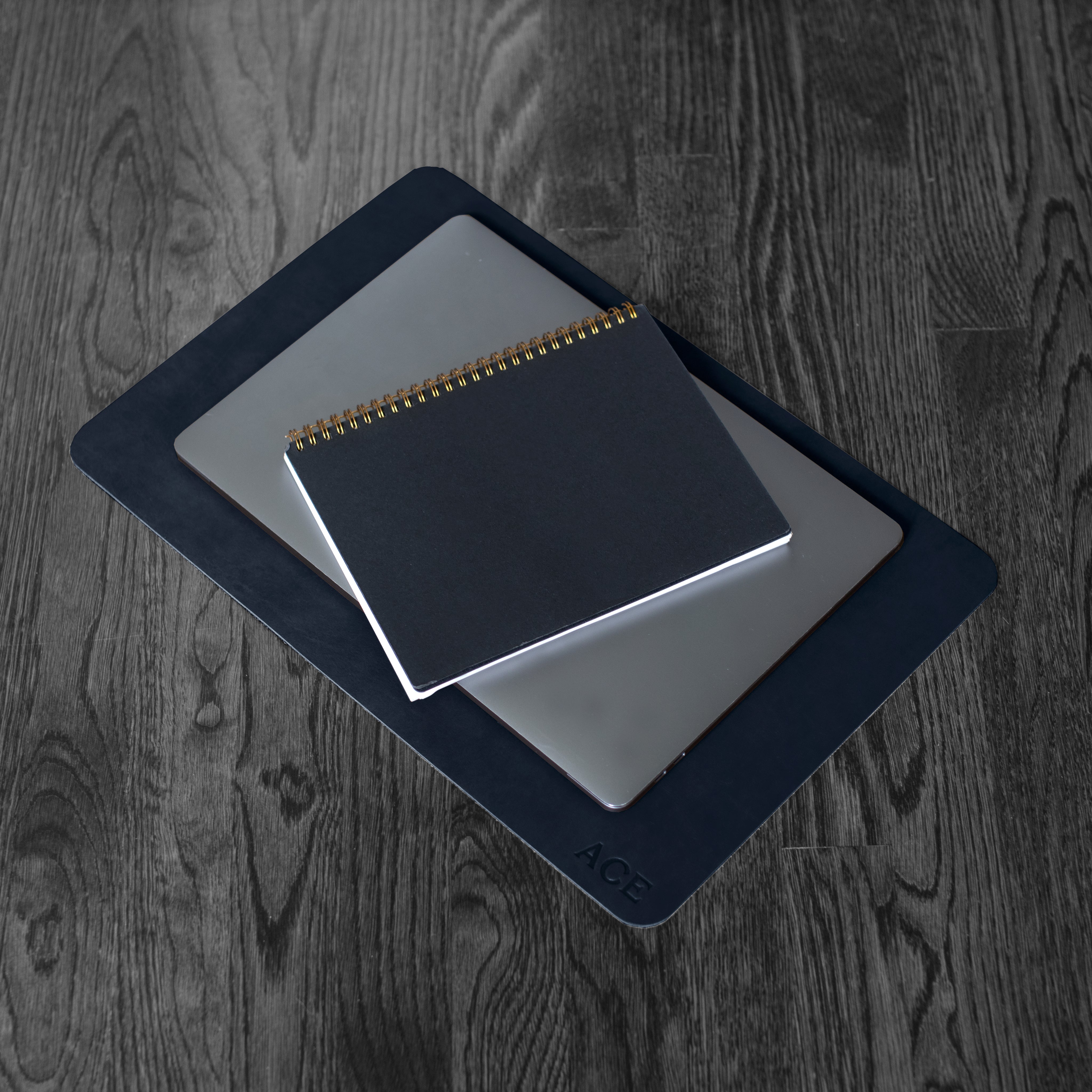 Personalized Leather Desk Pad Blotter USA Made Premium Leather ...