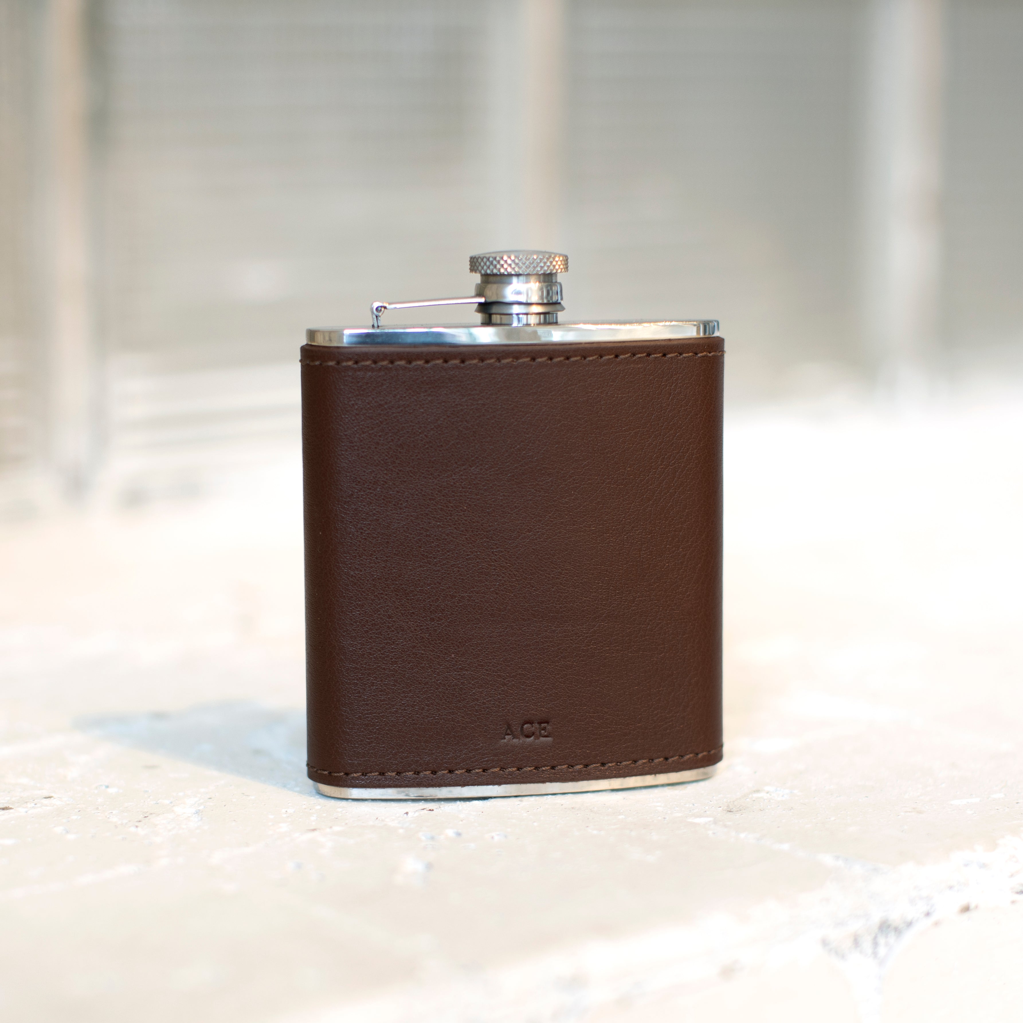 Modern Collection Wrapped Flask | with Handcrafted Leather – Northwind ...